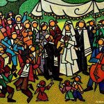 Reznikov Yosef- Jewish Wedding – Israeli Art Market